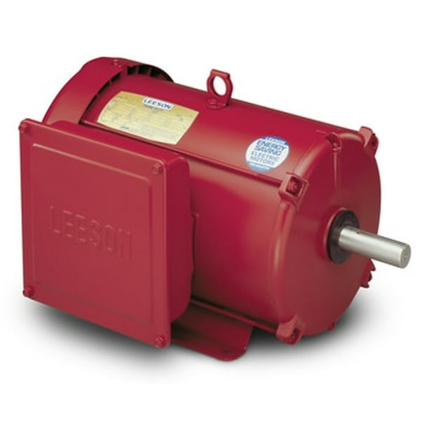 7.5 hp 1800 RPM 215TZ Frame 230V (Farm Duty) Extra High Torque Leeson ...