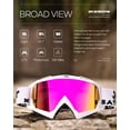 BATFOX Motorcycle Goggles Motocross Dirtbike ATV DH MTB Goggles with ...