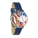 July 4th Patriotic Watch in Silver (Large) - Walmart.com