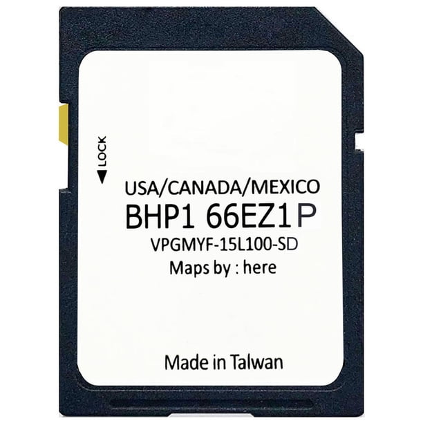 2022 Latest Map Version Navigation sd Card BHP166EZ1P GPS Fits 3 6 CX-3 ...