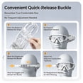 Swimming Goggles With Case Anti Fog Swim Goggles With Silicone Seal ...