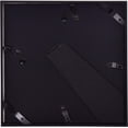8x8 Picture Frame in Black - Displays 4x4 With Mat and 8x8 Without Mat ...