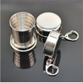 TERGAYEE Collapsible Cup,Stainless Steel Travel Telescopic Collapsible ...