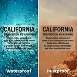 (2 Pack) California Proposition 65 Warning Decal - Diesel Exhaust OSHA ...