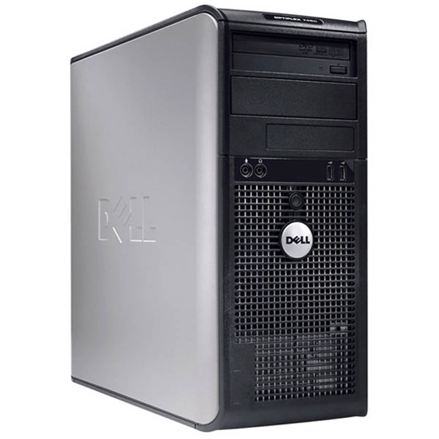 Refurbished Dell 760 Tower Desktop PC with Intel Core 2 Duo Processor ...