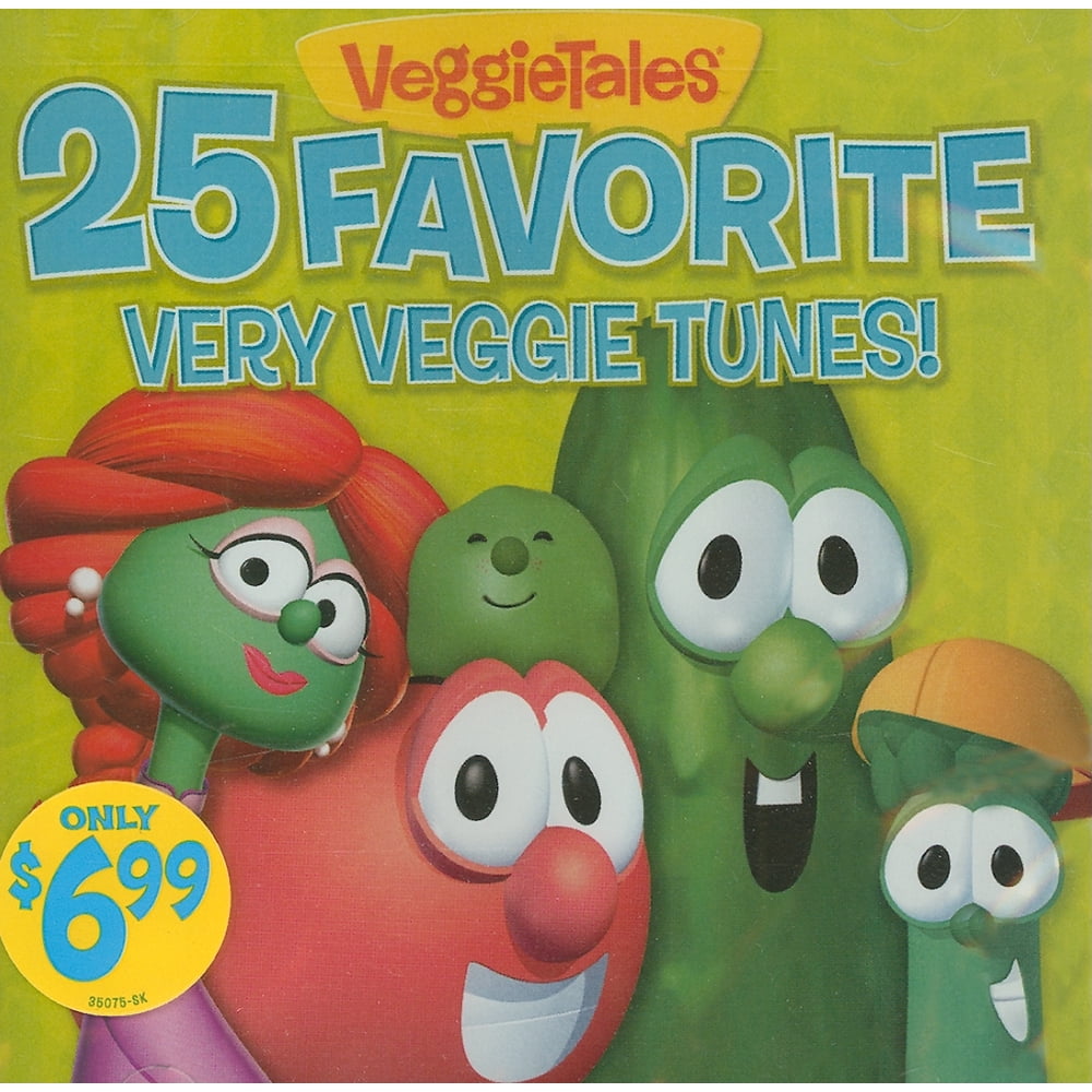 25 Favorites Very Veggie Tunes (CD) - Walmart.com - Walmart.com