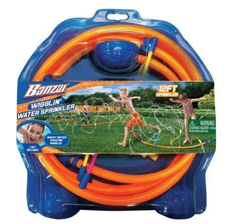 Banzai Wiggling Water Sprinkler (12 Foot Wacky Adventure Summer ...