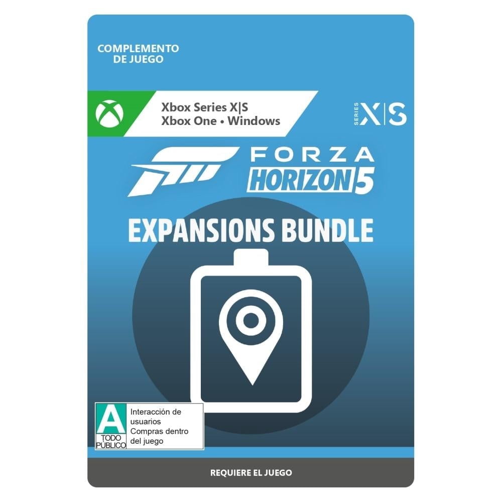 Forza Horizon 5: Expansions Bundle Xbox Digital | Bodega Aurrera en línea
