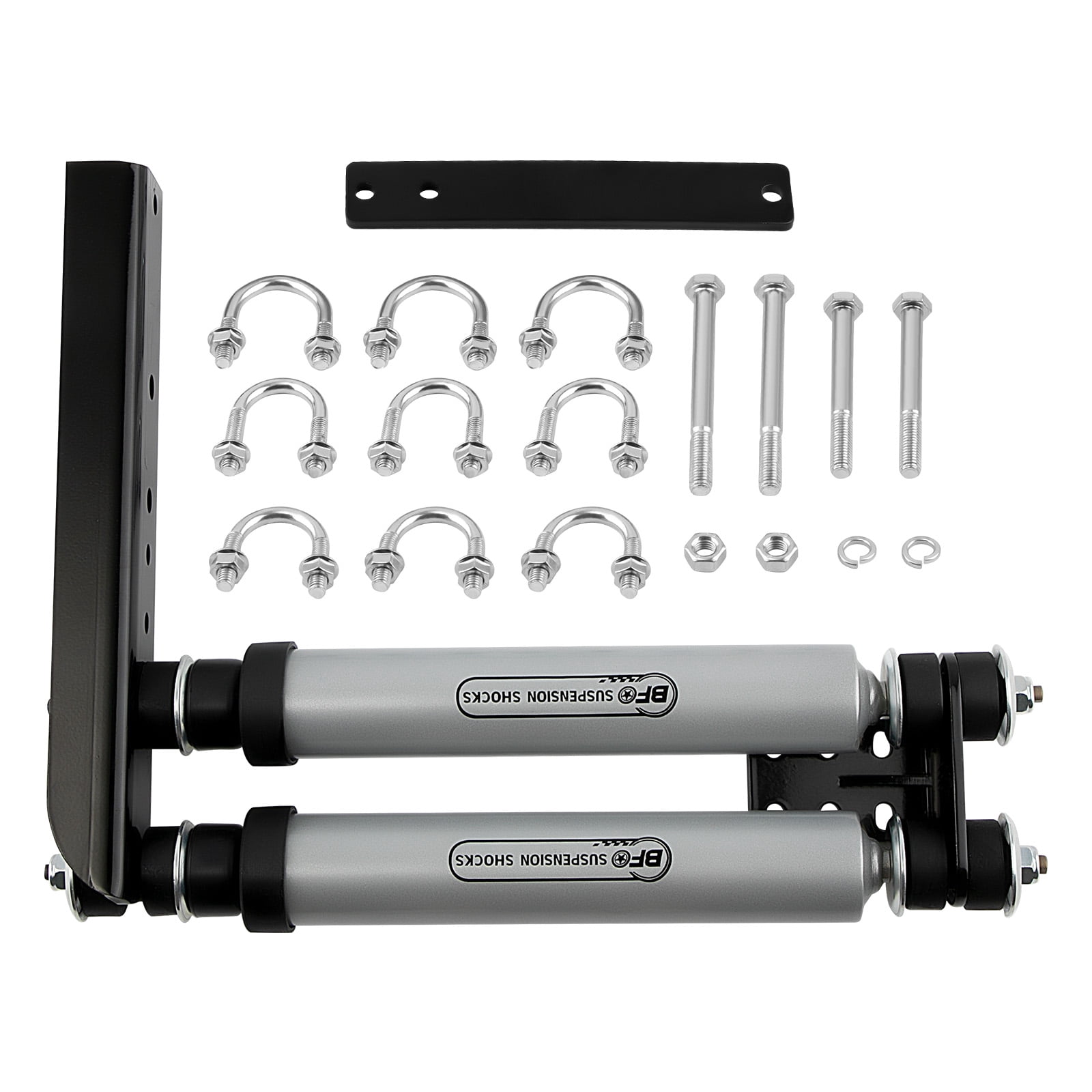 Maxpeedingrods Dual Steering Stabilizer for Ford F-150 F-250 F-350 ...