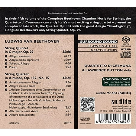 Beethoven: Complete String Quartets 5 | Walmart Canada