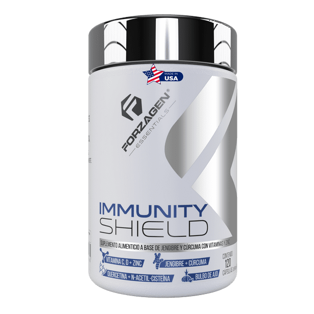 Complejo para Fortalecer Sistema Inmune Vitamina D Zinc Forzagen Essentials Immunity Shield 120 ...