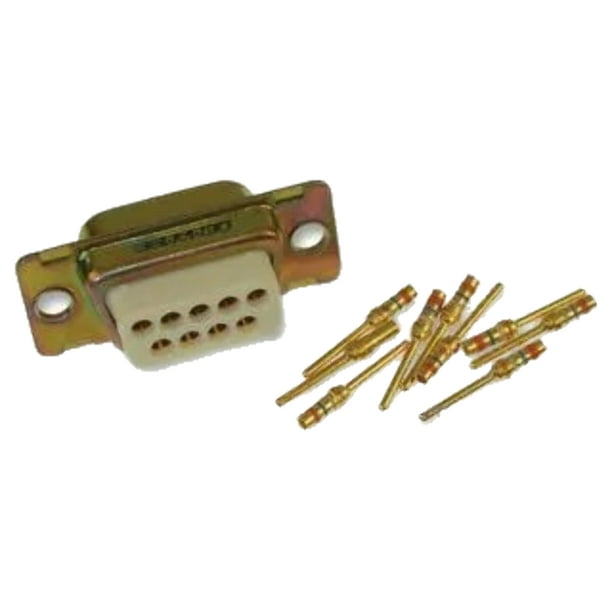 DEMAM9P Connector, D-sub, Rectangular, DMA, E, 9, Plug, - Walmart.com