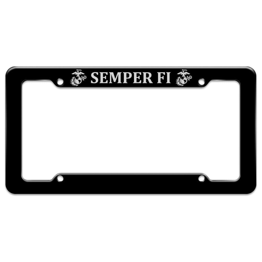 Marine Corps USMC Semper Fi Black White Logo Officially Licensed ...