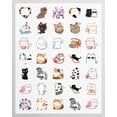 35pcs Cute Stickers Animal Stickers Fun Sticker Pack for Laptops ...