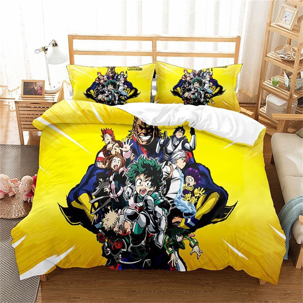 New My Hero Academia Bedding Bed Set Twin Full Queen King Size Soft ...