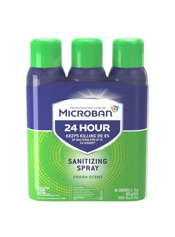 Microban in Disinfectant Spray - Walmart.com