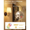 10000mAh Battery Operated Wall Sconces,Up to 100 Hours with ...