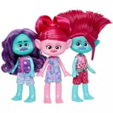 DreamWorks Trolls Band Together Toy Movie Set: Queen Poppy, Spruce ...