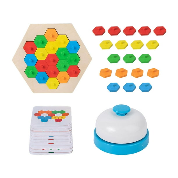 Puzzle Building Blocks Battle Games Early Educational Colorful Brain ...
