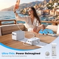 SKRSAN Aura 45W Ultra-Slim International Travel Adapter, 36mm Pocket ...