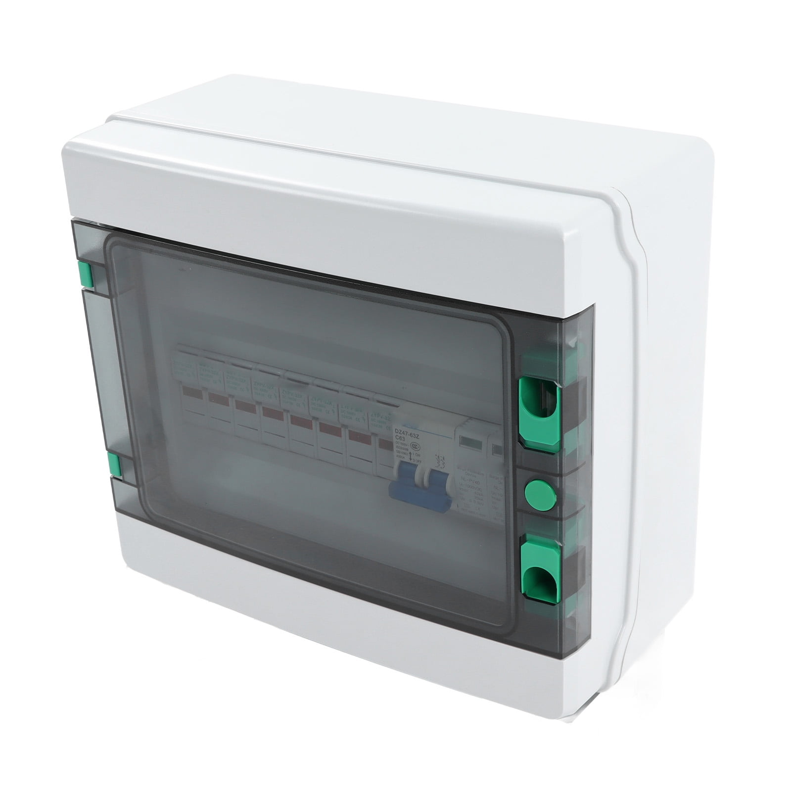 Caja Combinadora Fotovoltaica de 4 Cadenas con Pararrayos Fusible de 15 ...