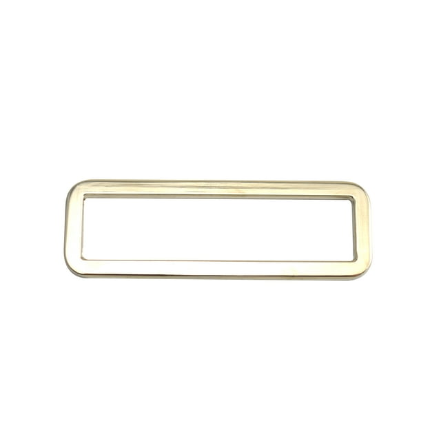 Fenggtonqii 2" Inner Length Silver Zinc Alloy Fillet Rectangle Rings ...