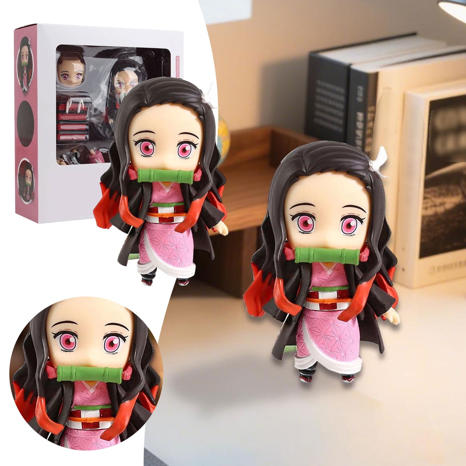 Click here for Whit3f1ve Demon-Slayer Action Figure Nezuko Kamado... prices