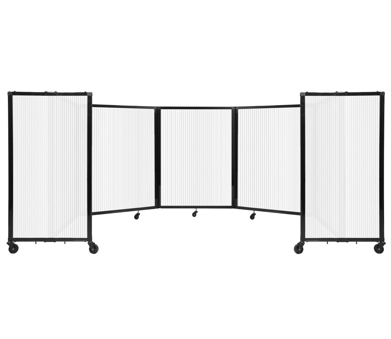 Versare Polycarbonate Room Divider 360 Portable Wall Partition ...