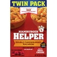 Hamburger Helper Double Cheese Macaroni, Beef & Cheese Pasta Meal Twin ...