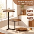 3 Tier Cupcake Tower Stand for 24 Cupcakes, Wooden Tiered Tray Stands ...
