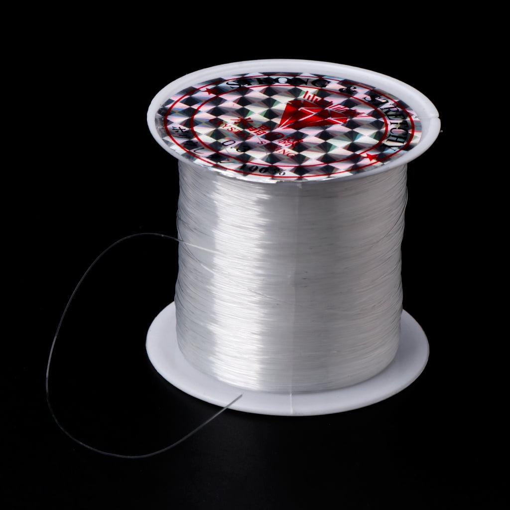 Buy TONKBEEY Crystal Wire Clear String Line Invisible Thread Cord for ...