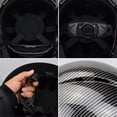 TOKISHI Full Brim Hard Hat OSHA Safety Helmet, Lightweight Carbon Fiber ...