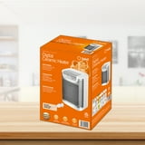 Soleil 1500W Ceramic Fan-Force Electric Space Heater With ALCI Plug ...