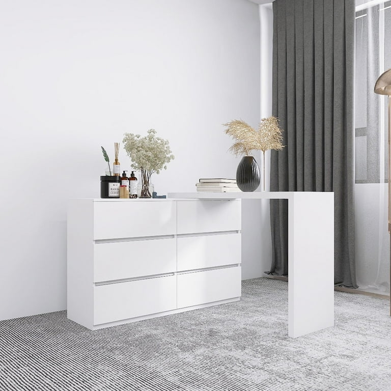 Modern white high gloss dressing table store
