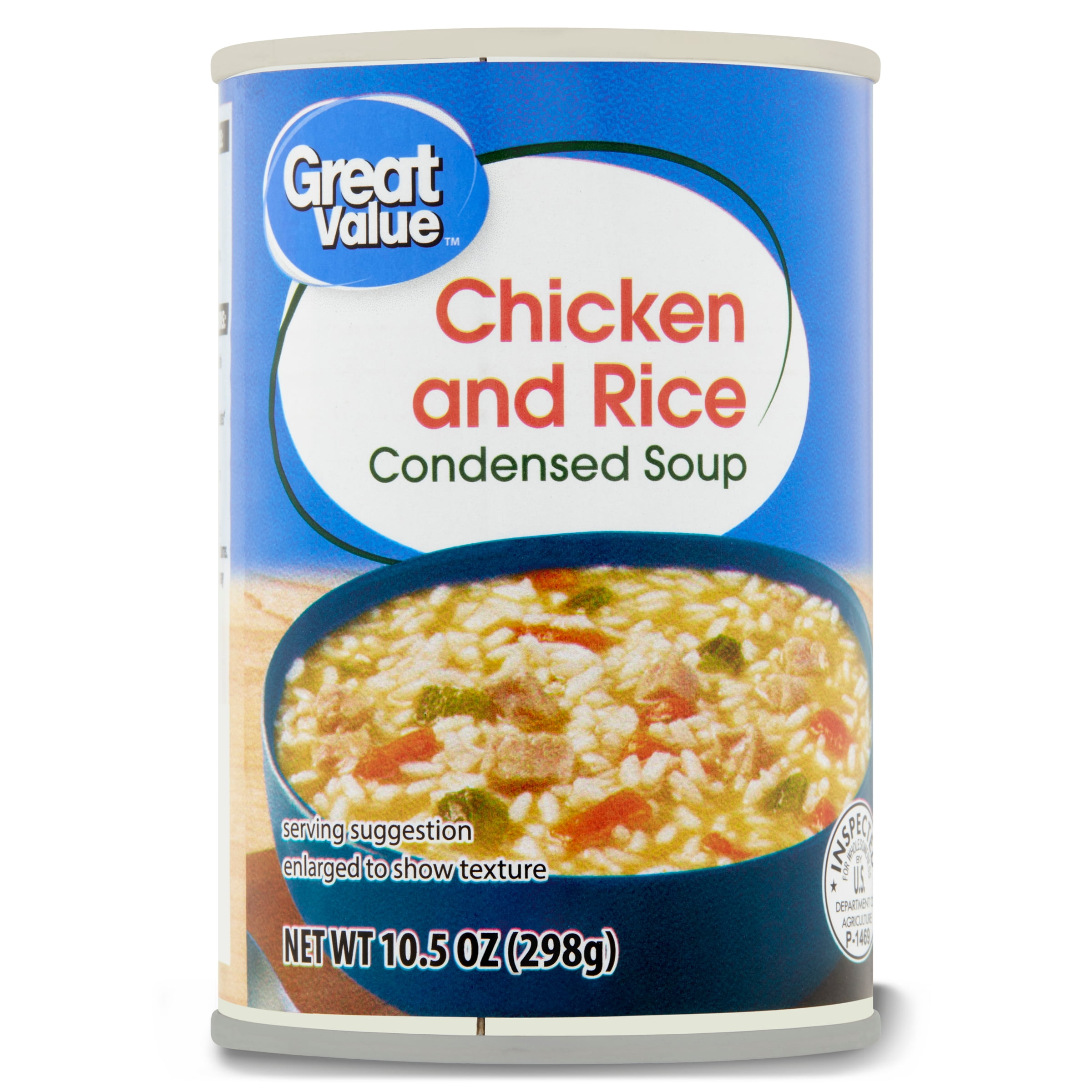 Great Value Chicken and Rice Condensed Soup, 10.5 oz - Walmart.com