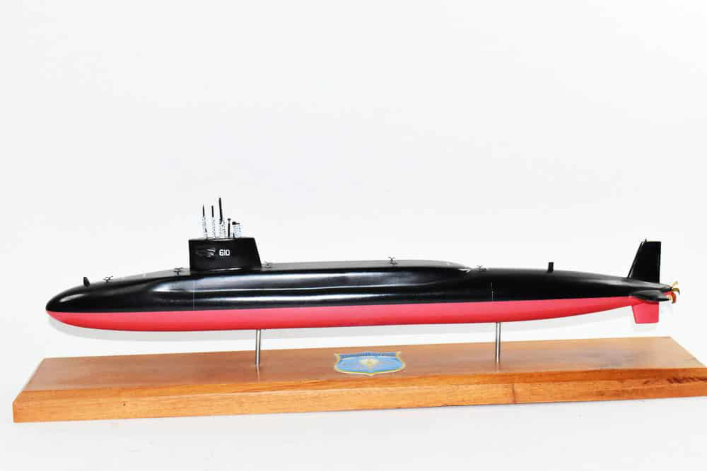 USS Thomas A. Edison SSBN-610 Submarine Model,Navy,Scale Model,Mahogany ...