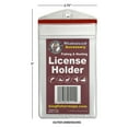 Kingfisher Maps Waterproof Fishing & Hunting License Holder - Walmart.com