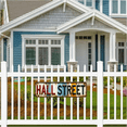 Street Decor 16*4 Inches "HALL STREET" Kitchen Living Room Garage ...
