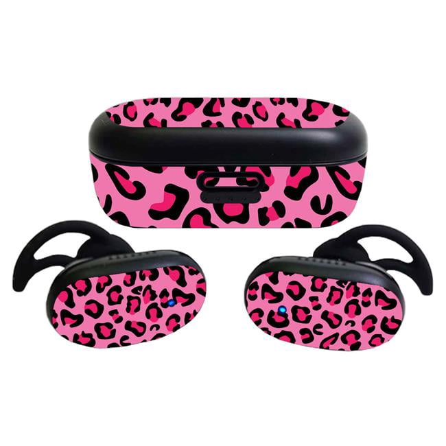 MightySkins BOQCNCEAR-Pink Leopard Skin for Bose QuietComfort Earbuds ...