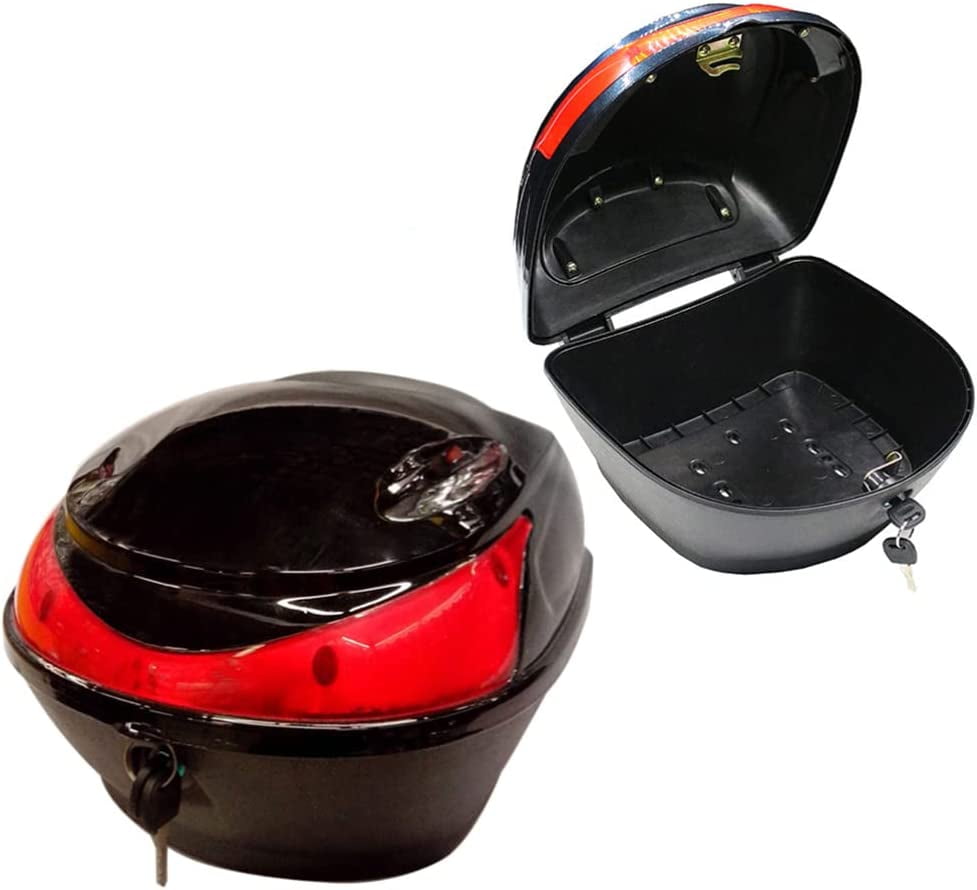 Motorcycle Tail Box Trunk Luggage Case Helmet Top Case Motorbike ...