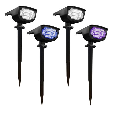 Bell + Howell Solar Bionic Color Burst LED Pathway Lights - Walmart.ca