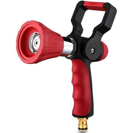 High Pressure Firefighter Spray Nozzle Heavy Duty Metal Hose Spray Gun ...