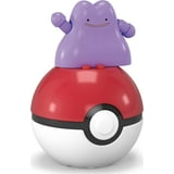 MEGA Pokemon Building Toy Kit, Ditto Figure, Ultra Ball, 26 Pieces for ...