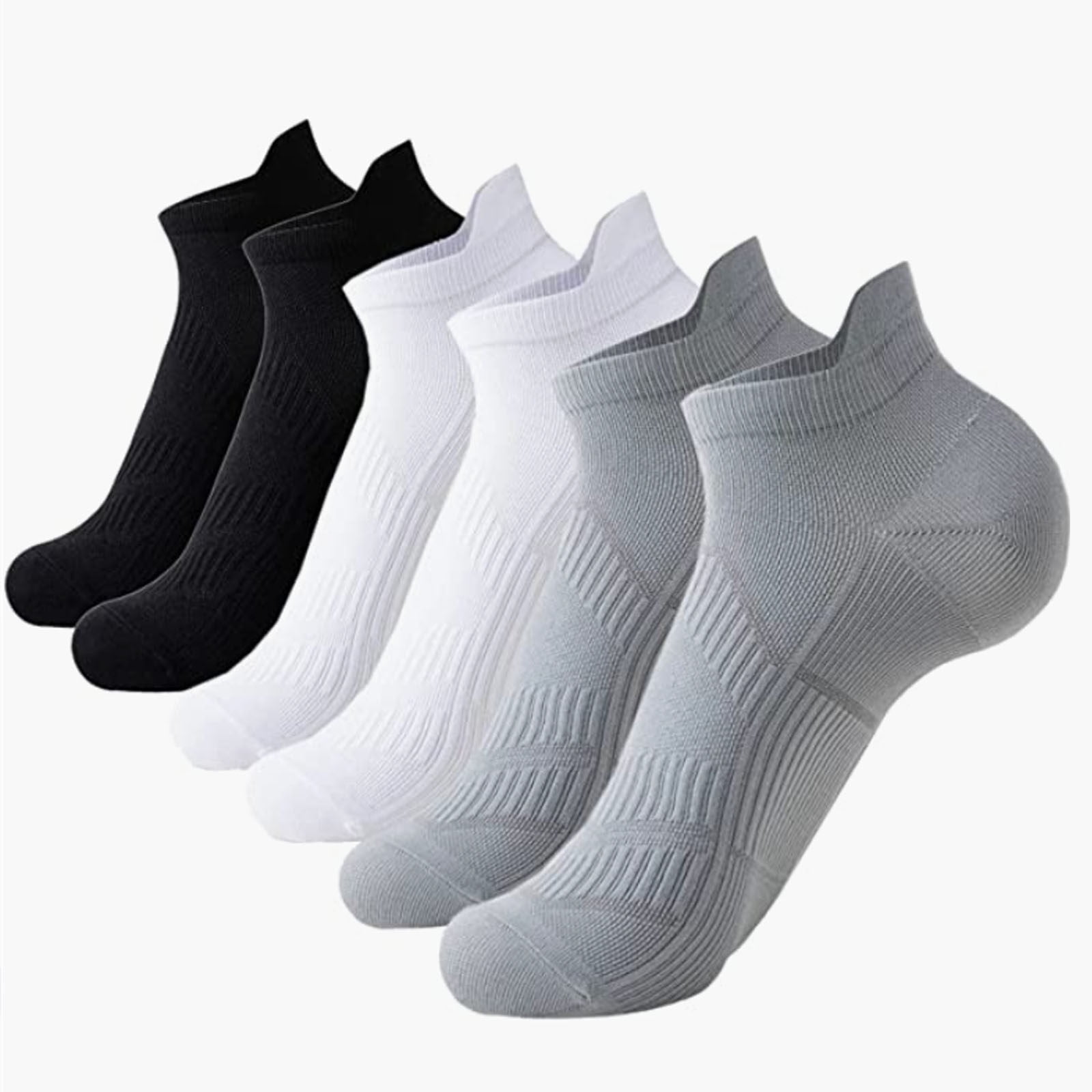 Click here for Amdohai 6 Pairs Athletic Running Socks Soft Low Cu... prices
