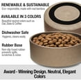 General - Dolce Bamboo - Eco-Friendly Pet Bowls & Dishes for Dog, Cats ...