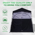 Oversized Instant Pop-Up Privacy Tent for Camping, Outdoor Showers, and ...