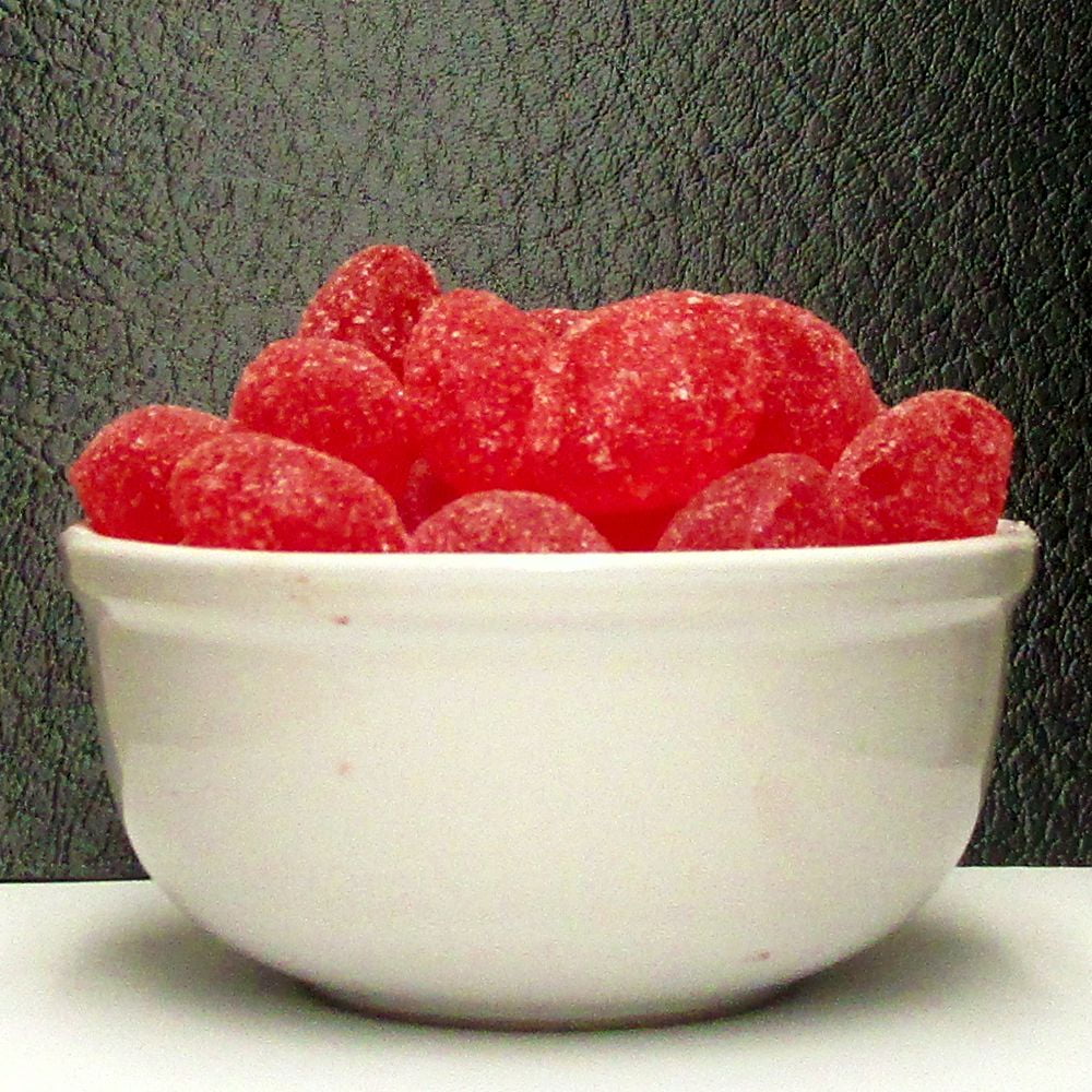 Claey's Sanded Sugar Hard Candy Cherry Drops 2 lbs. - Walmart.com