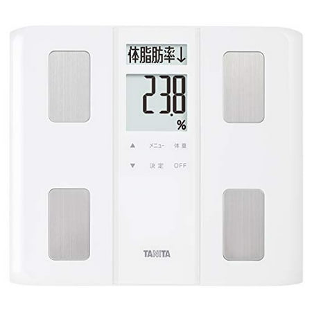 Tanita Body Composition Monitor 50g Made in Japan White BC-331 WH Double LCD makes it easy to ...