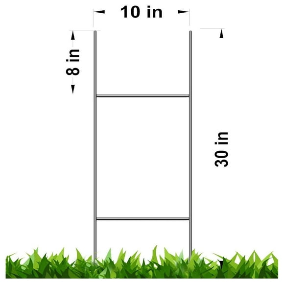 Wire Stakes Yard Signs