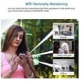 Kepeak 1080P Mini WiFi Camera, HD Audio/Video, Night Vision, Motion ...